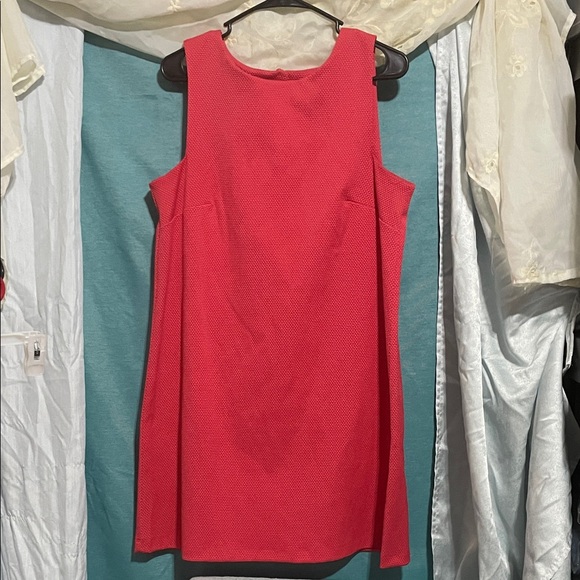 Emma & Michele | Dresses | Emma Michele Bold Pink Midi Dress | Poshmark